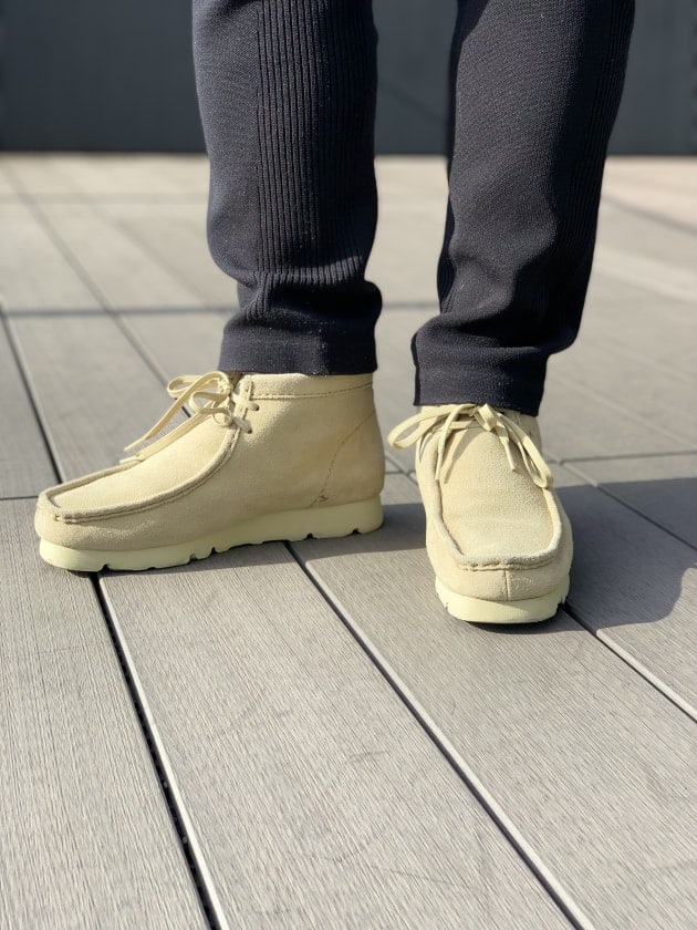 いよいよ明日発売開始！！Clarks × BEAMS "Wallabee Boot GORE-TEX(R)"｜BEAMS（ビームス）｜BEAMS