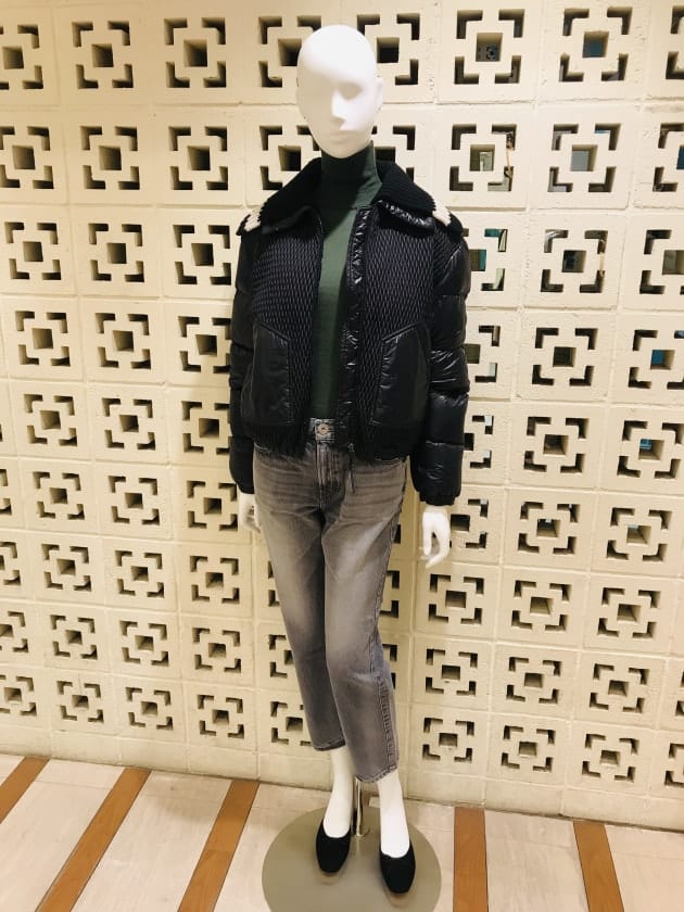 魅惑のニット襟、《MONCLER》 魅惑のニット襟、《MONCLER》