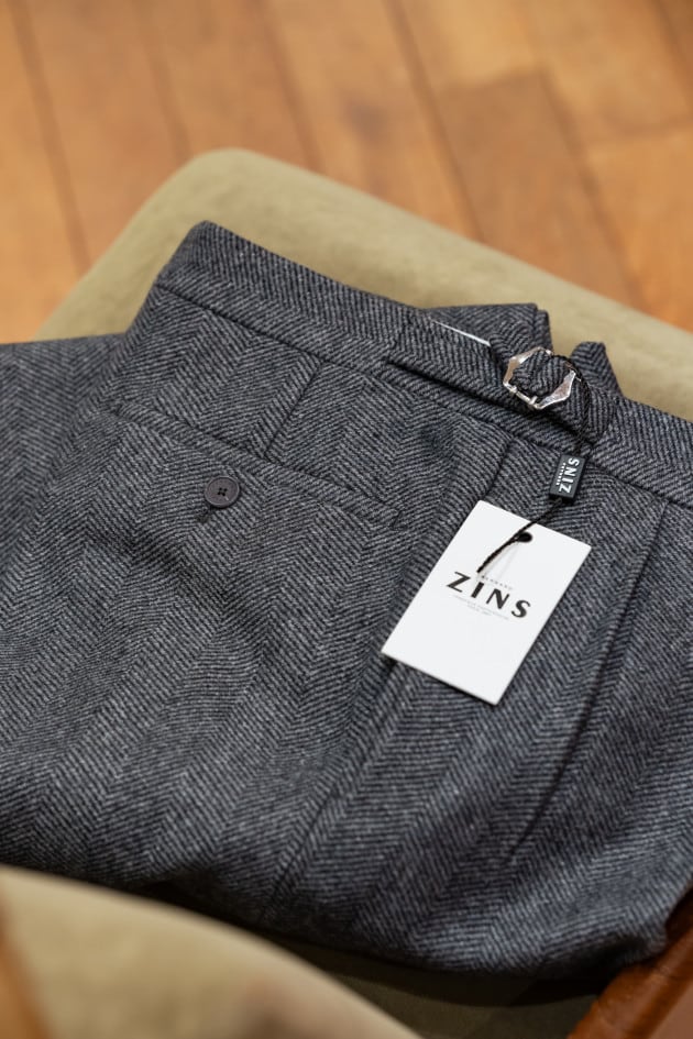 ＜BERNARD ZINS＞ヘリンボーンワイドスラックス｜ビームス ライフ 横浜｜BEAMS