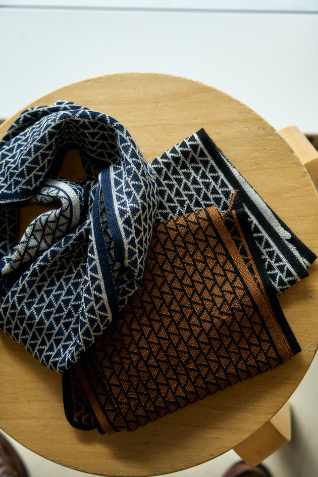 〈Dimaglia Cravatte〉リバーシブルスカーフ｜ビームスF／インターナショナルギャラリー ビームス｜BEAMS