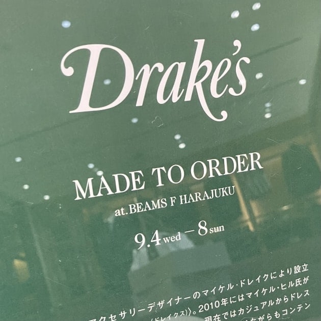 Drake's RECOMMEND｜ビームスF／インターナショナルギャラリー ビームス｜BEAMS
