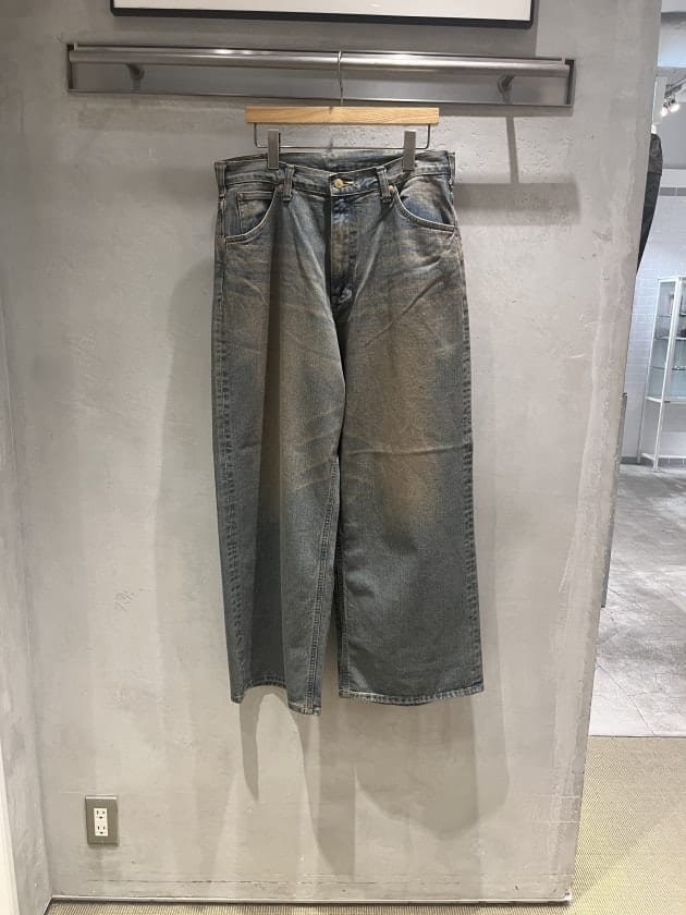 サイズ34 新品 【別注】Lee / WIDE こもり FADE BAGGY JEANS サイズ34 新品 【別注】Lee / WIDE こもり FADE BAGGY JEANS