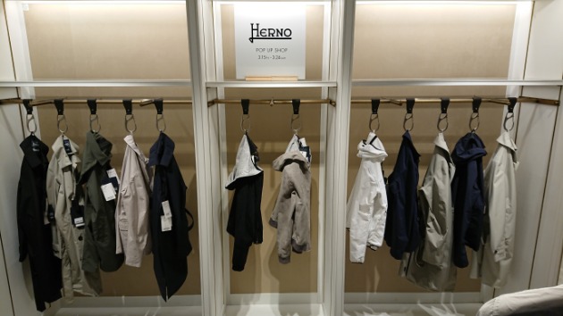 HERNO POP UP SHOP｜ビームスF 新宿｜BEAMS