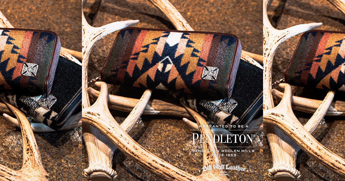 〈Bill Wall Leather × PENDLETON〉の別注コレクション！ 歴史詰まったロングウォレットがついに発売｜BEAMS