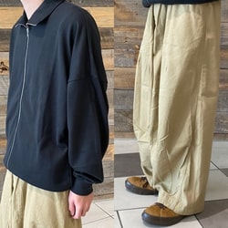 BEAMS T BEAMS T AURALEE Super High Gauze Sweat Zip Blouson BEAMS T BEAMS T AURALEE Super High Gauze Sweat Zip Blouson